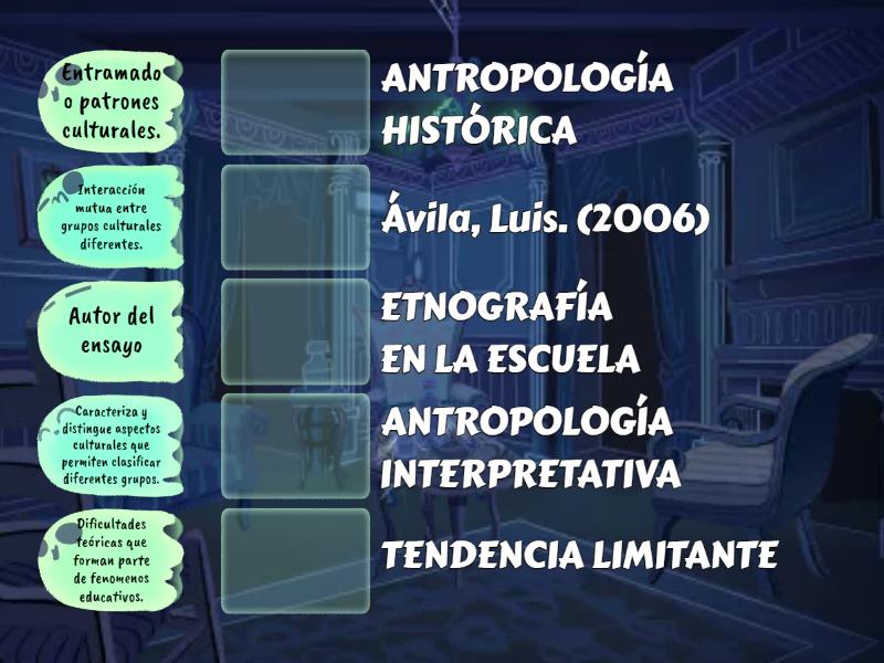 ACTIVIDAD - INVESTIGACIÓN EDUCATIVA - Match up