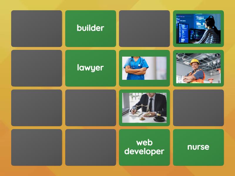 Jobs - Matching pairs