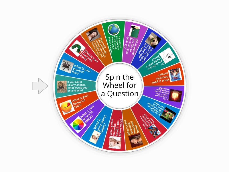 Ice Breaker - Getting to know you - Spin the wheel
