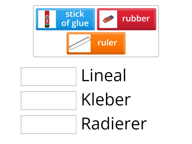 Englisch 4. Klasse - Match up