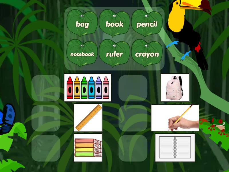 Let's learn. Lesson 1 - Match up