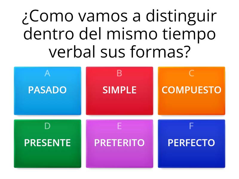 Tiempos Verbales - Quiz