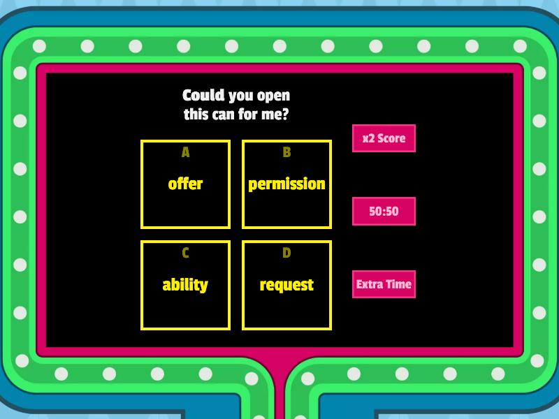 Pick it Right! - Gameshow quiz