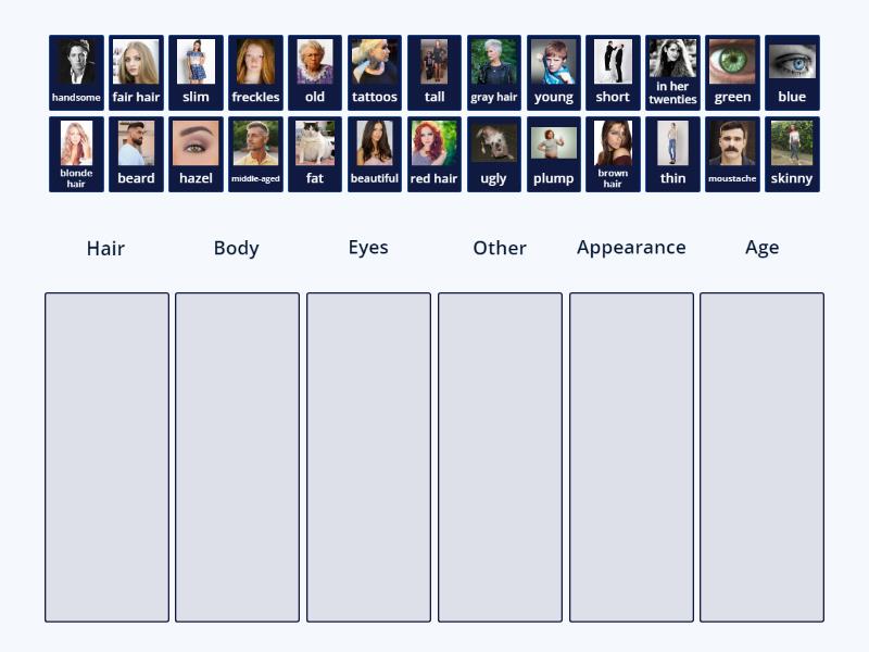 Appearance - Group sort