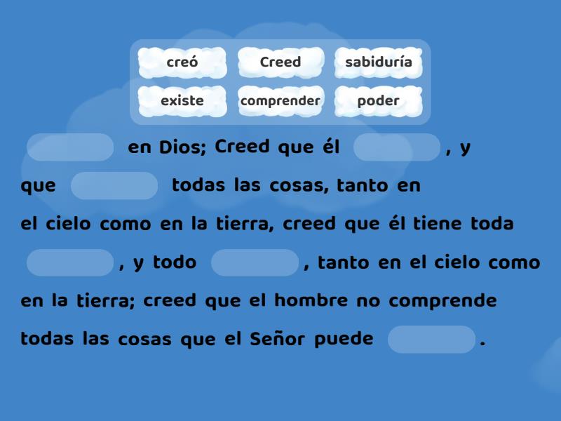 Mosiah 4: 9-10 - Complete the sentence