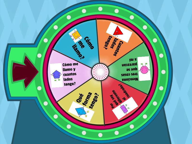 La ruleta de las figuras - Spin the wheel