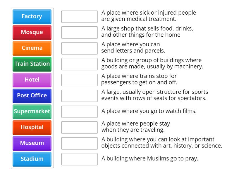 Complete ket unit 7 - Match up