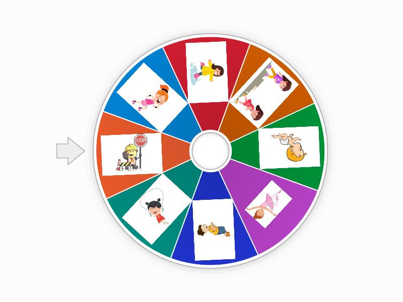 Storytime: Annie goes to school - Spin the wheel