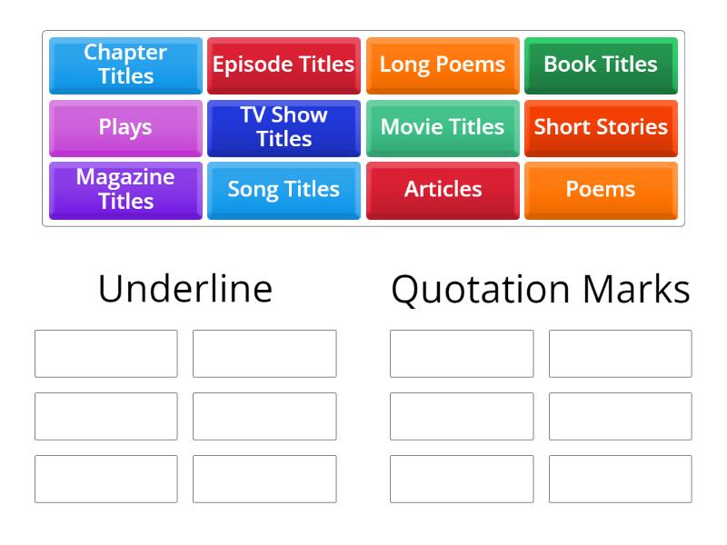 Formatting Titles Sort - Ordenar por grupo