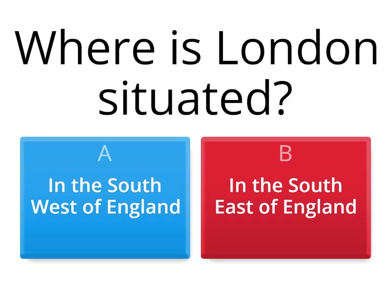 Trivia quiz about The United Kingdom - Cuestionario