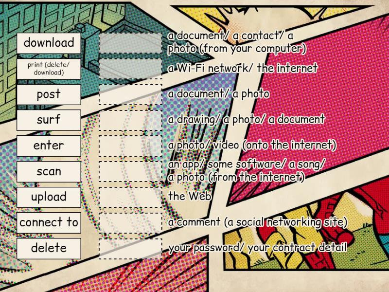 Solutions Elm 7A Computing Collocations - Сопоставить