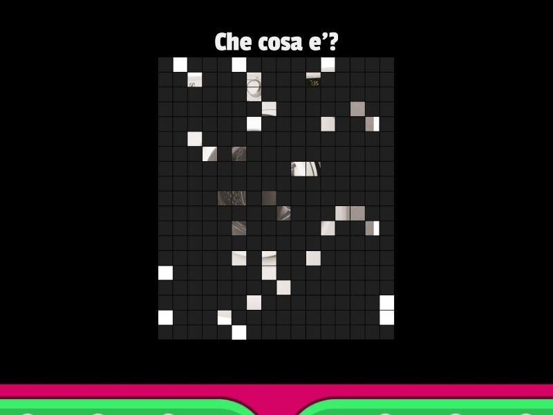 Che cosa e'? - Image quiz