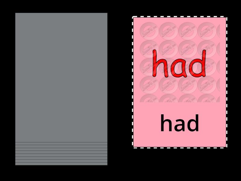 G3_T1_Week 2-3 Spelling Words -Red and Yellow words. - Speaking cards