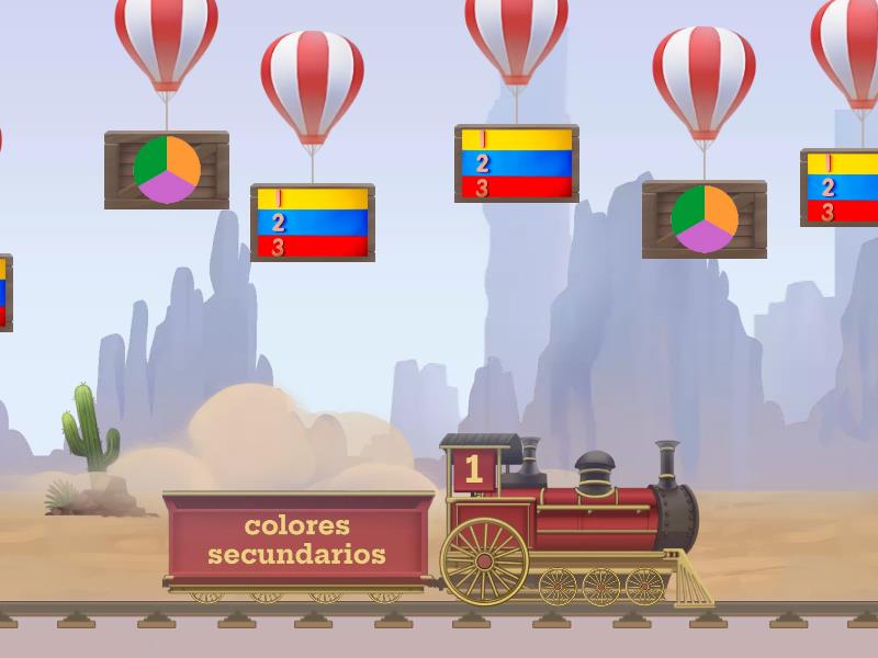 Juego Teoria del color - Explotaglobos