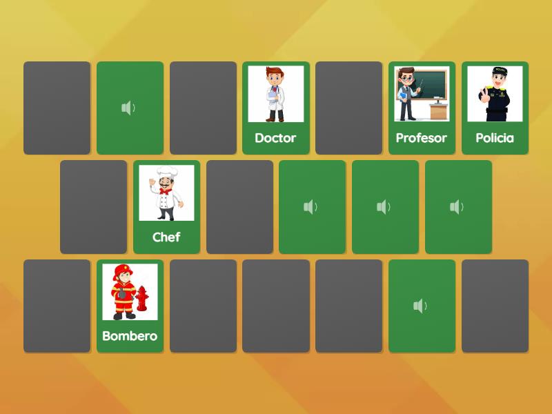 Las Profesiones - Parejas