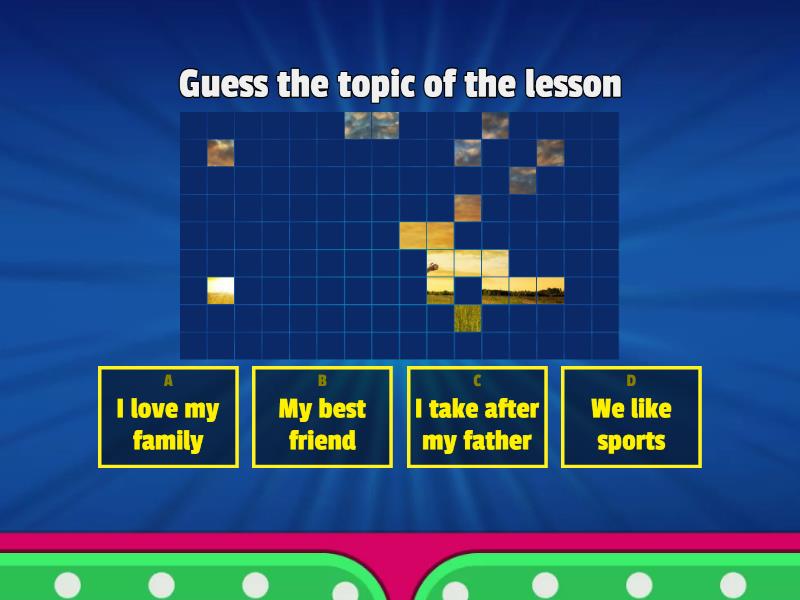 Guess the topic 6th form - Image quiz