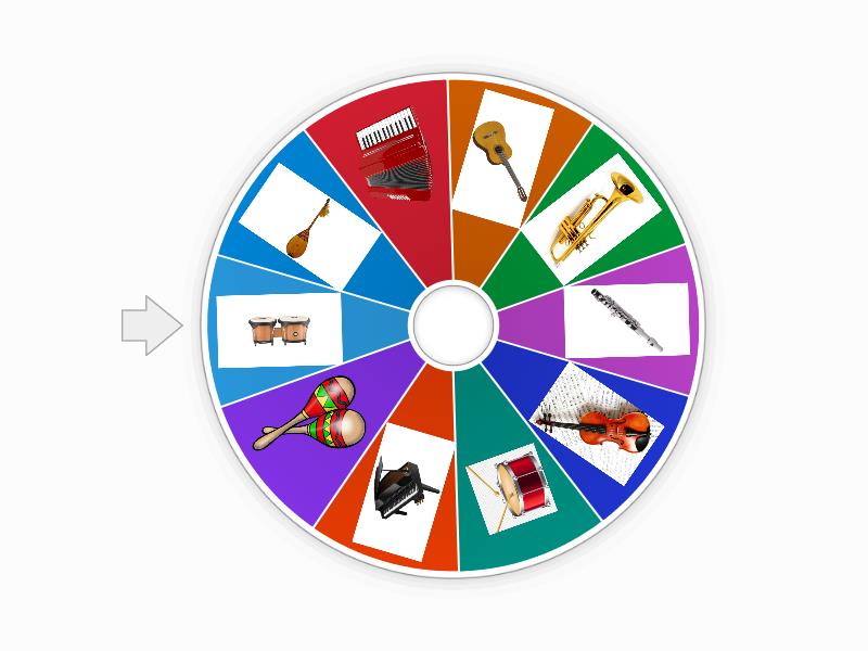 Musical instruments - Rueda aleatoria