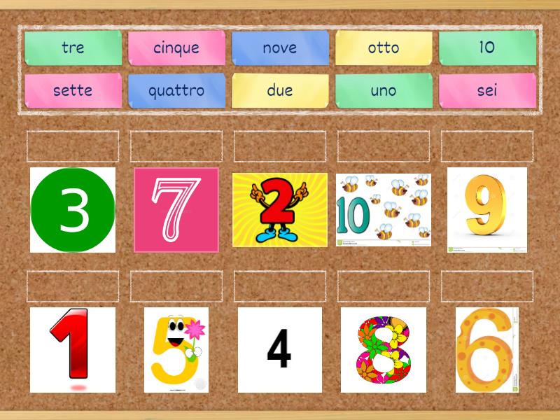 i numeri - Match up