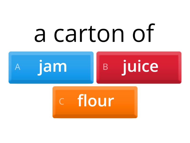 Starlight 4 Module 6 Yumville Containers - Quiz