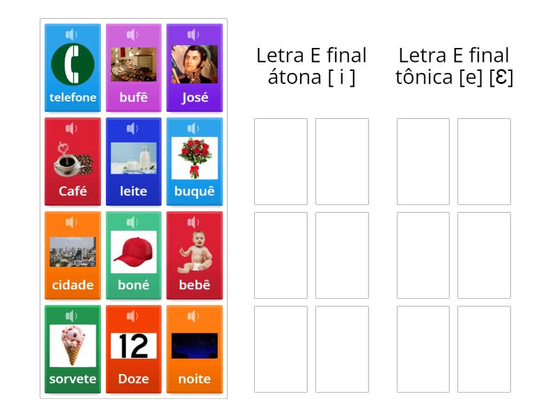 Letra E final - Group sort