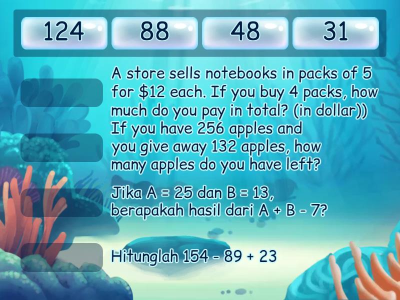 Basic Arithmetic Operations Match Up