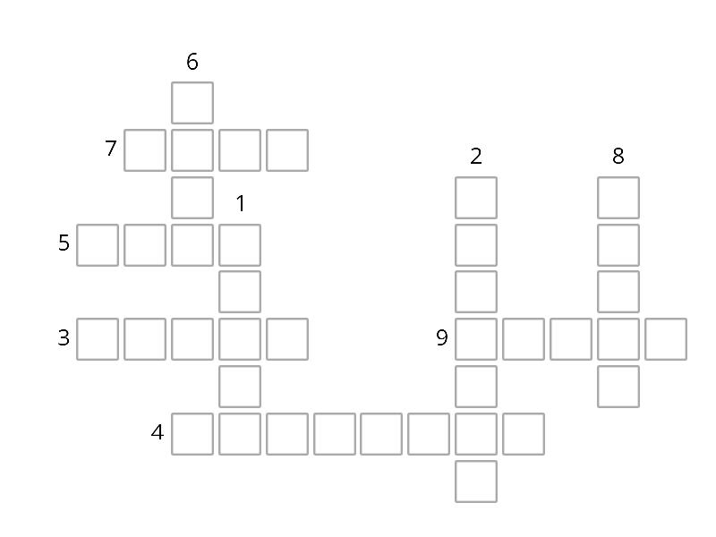 IRREGULAR Plural - Crossword