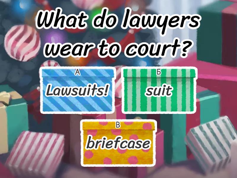 Law riddles - Quiz
