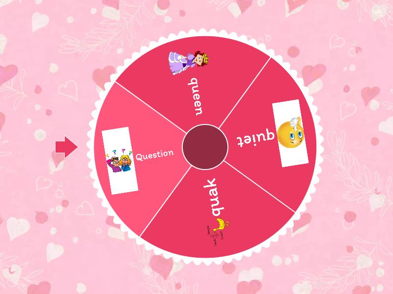 spin and say - Spin the wheel