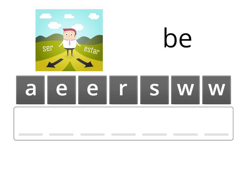 IRREGULAR VERBS - Anagram