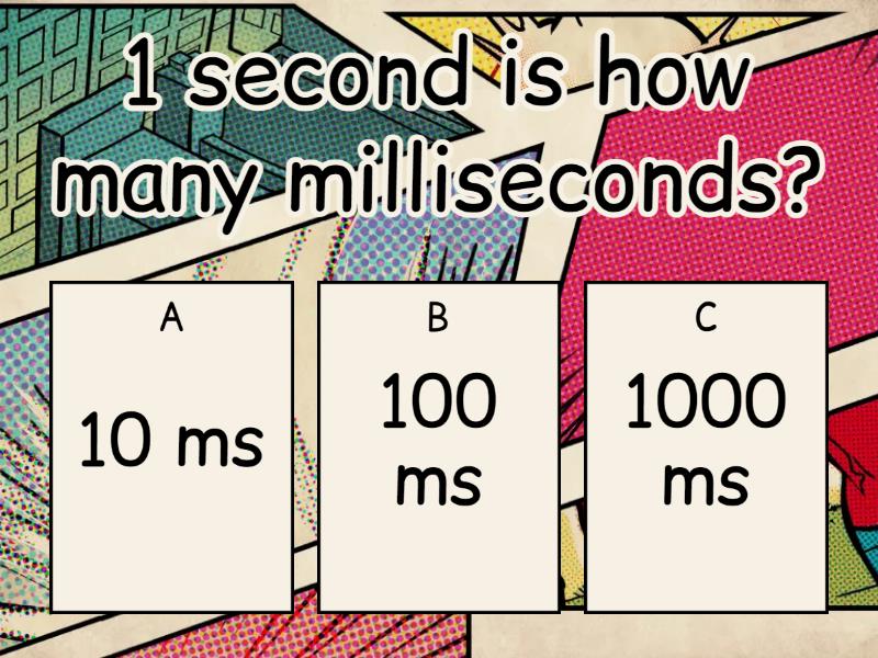 Time Conversion Quiz