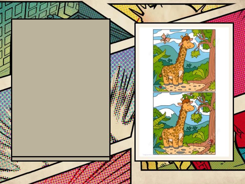 Find the differences! - Speaking cards