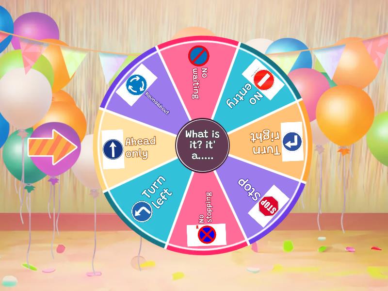 Signs - Spin the wheel