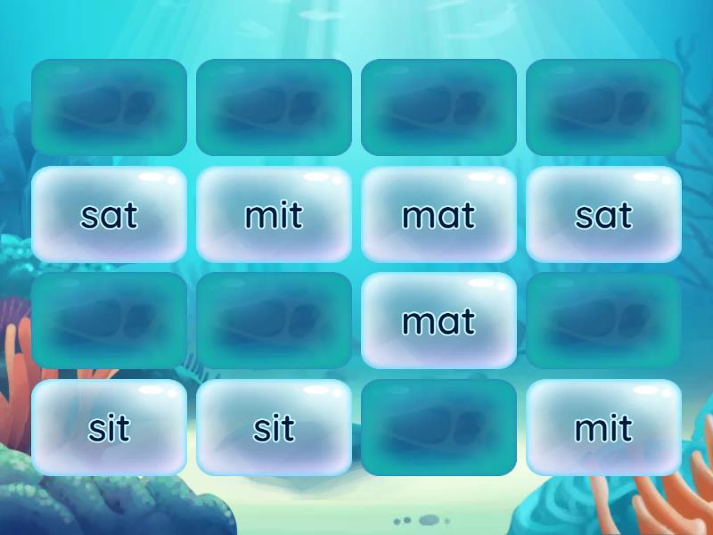 atims words - Matching pairs