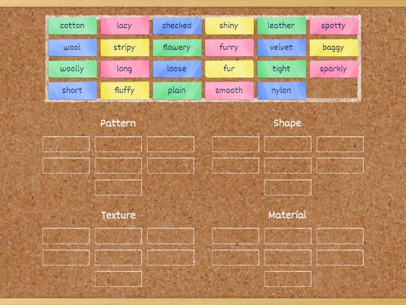 Solutions Intermediate. Unit 1A Clothes Fashion - Group sort