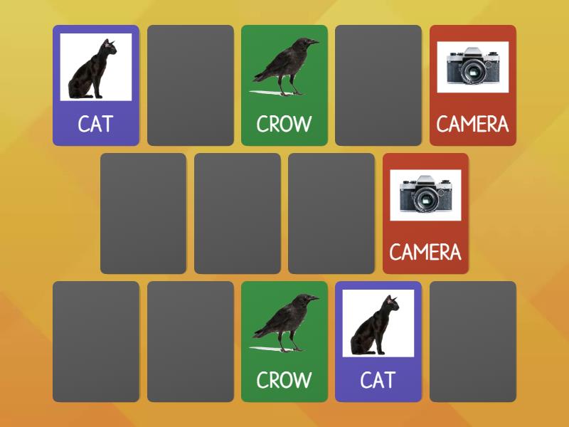 Letter C - Matching pairs