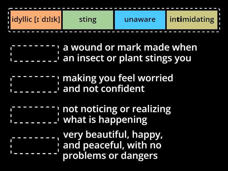 FCE Complete Unit 3 Reading Part 7 - Match up
