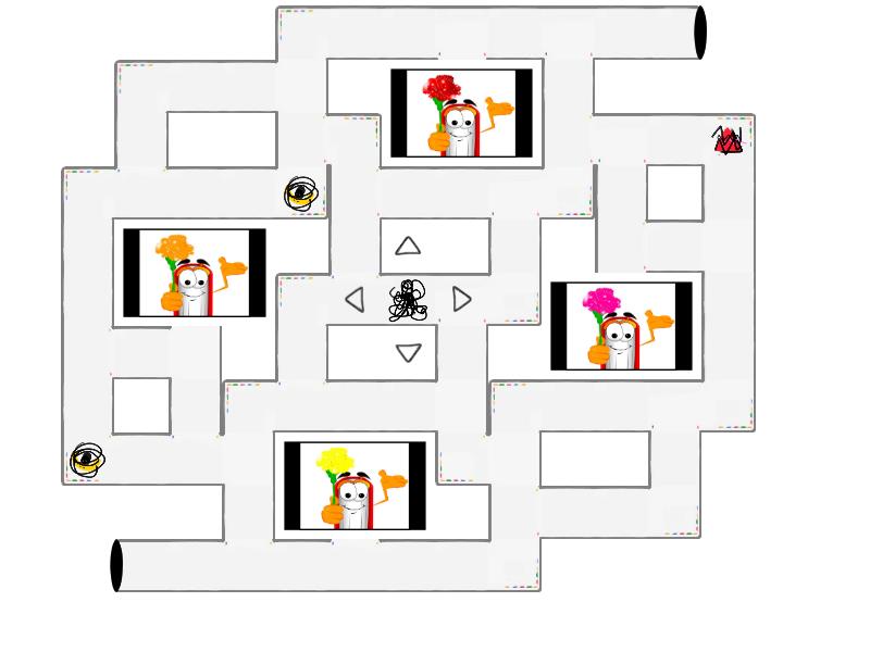 25 DE ABRIL - Encontra o Cravo Vermelho. - Maze chase