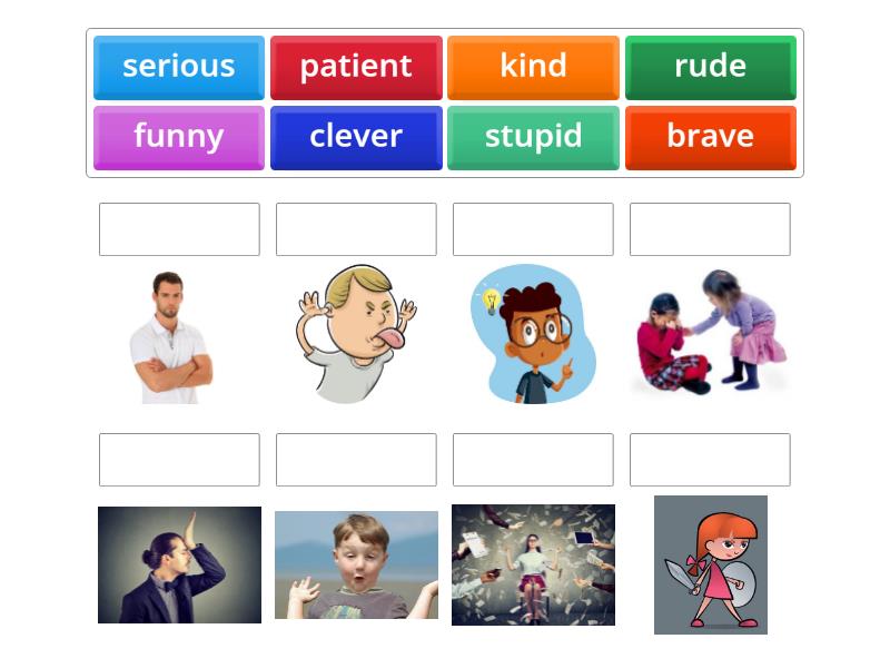 Personality - basics - Match up