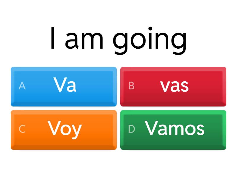 Spanish near future tense - Quiz