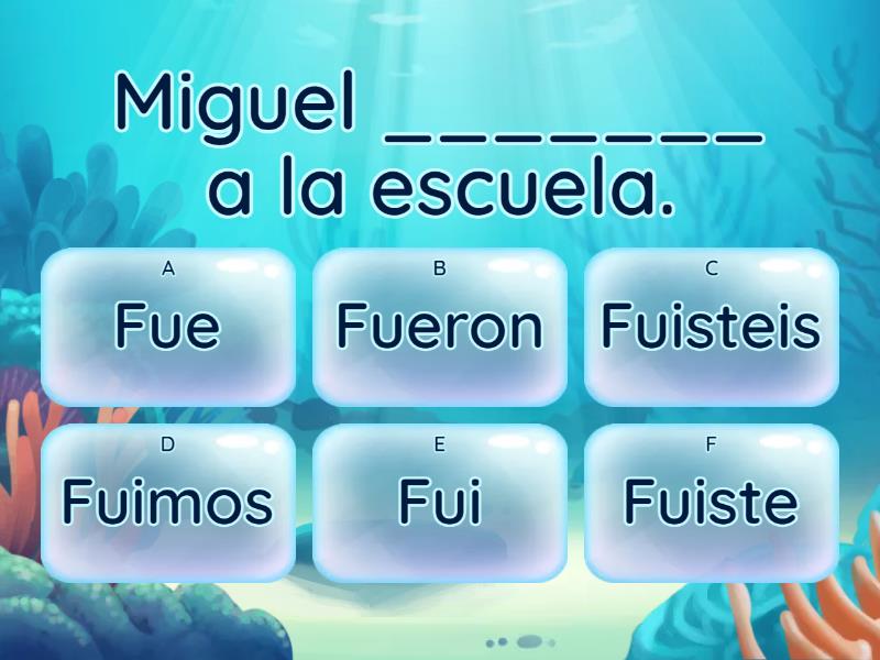 Pretérito- Regular- Super Irregular+ Hacer - Quiz