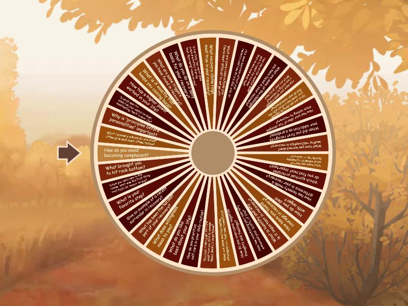 Uplate NA topic wheel - Spin the wheel