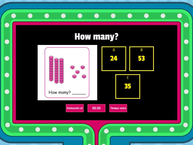 Place value act 1 - Gameshow quiz