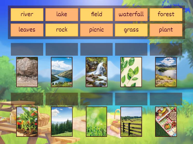KB3 U6. Nature - Match up