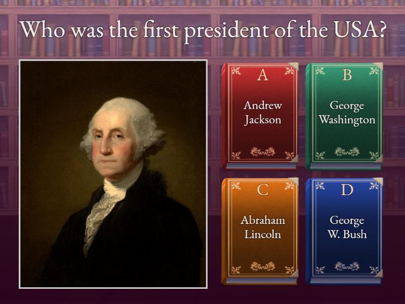 American Presidents Quiz - Cuestionario