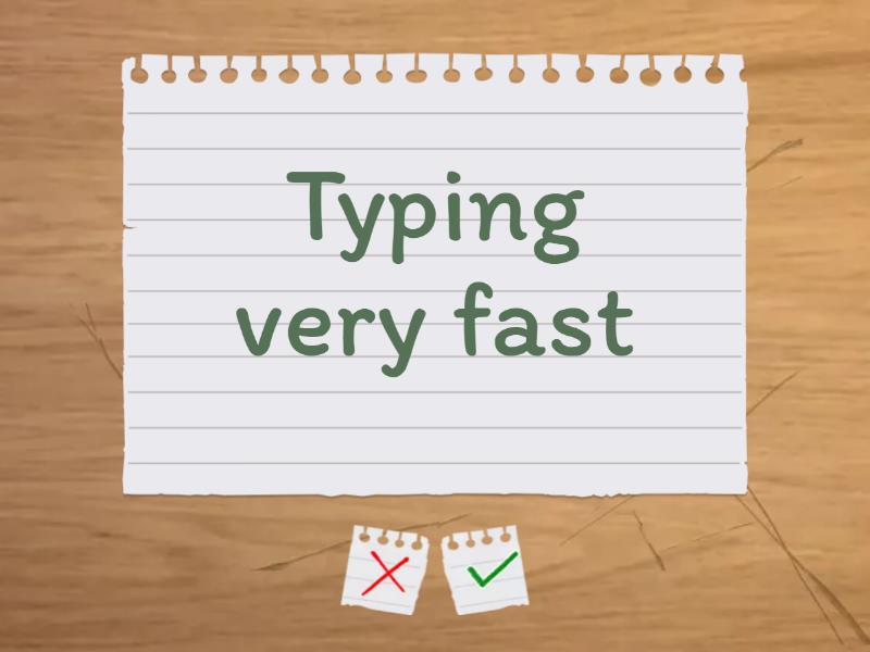 Speed (introduction) - Flash cards