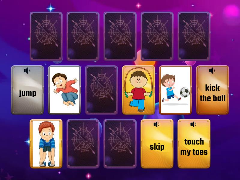 Abilities Flashcards Pairs - Matching pairs