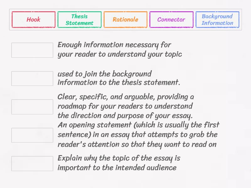 Introduction - Match up