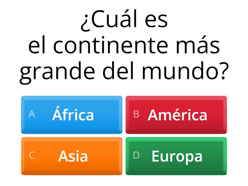 Opción Multiple-Cultura General. - Quiz