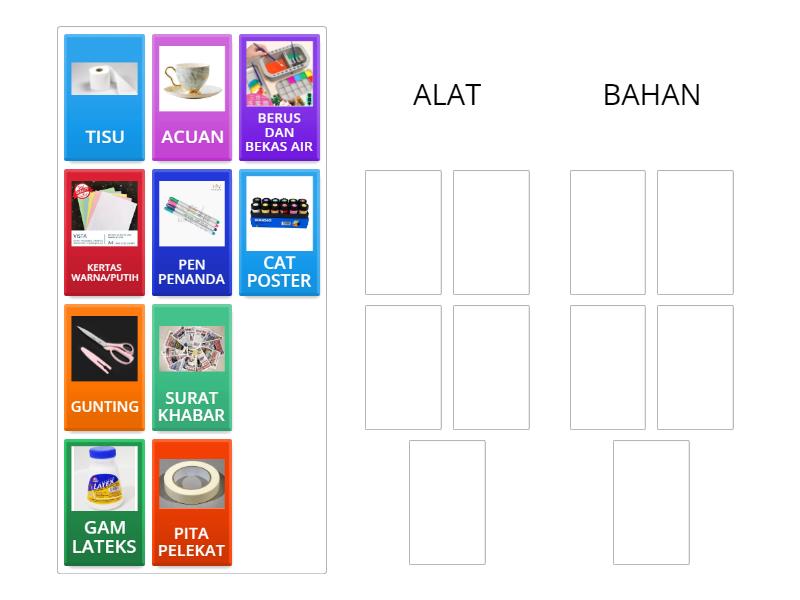 ALAT DAN BAHAN UNTUK MEMBUAT ALAT DOMESTIK KERTAS MENGGUNAKAN TEKNIK ...