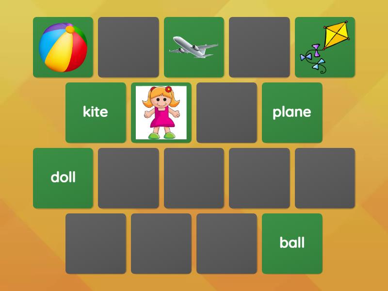 Power Up 1 Unit 5 Toys - Matching pairs